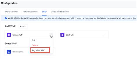 Setting Up Wi Fi Ssid Sealsuite Byteplus