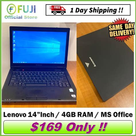 Lenovo Inch Ssd Laptop Gb Gb Ram Same Day Delivery Windows Free Ms Office