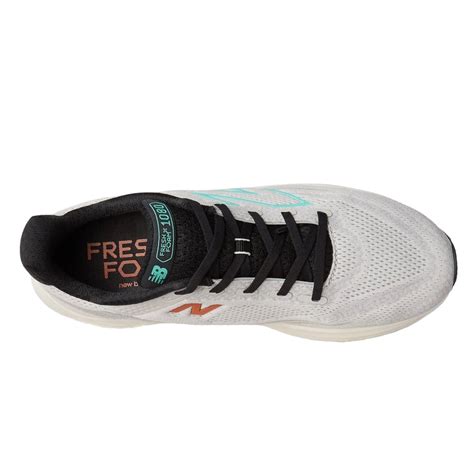Mens New Balance Fresh Foam X 1080v13 Soft Cushioned Daily Trainer Grey Matter Cyber Jade