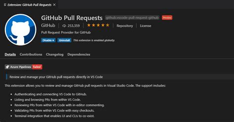 Vs Code 中使用 Github Pull Request 插件提交代码