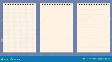 用于写入标题的空白笔记本页 向量例证 插画 包括有 网格 章节 新闻记者 钞票 消息 空白 177835900
