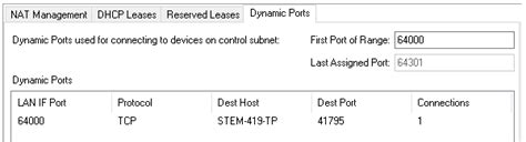 Dynamic Ports Mapping Not Reliable Rcrestron