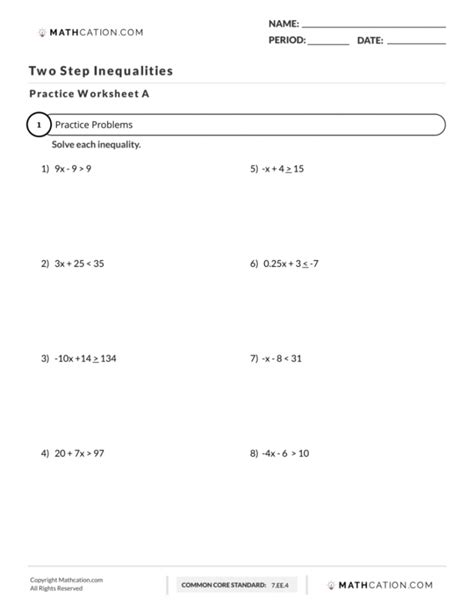 Permutations And Combinations Worksheet Printable Pdf Template