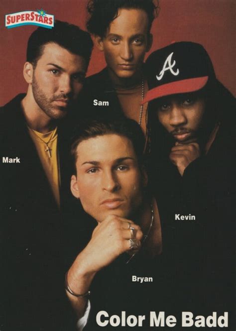 Luke Perry Color Me Badd Teen Magazine Pinup Super Stars Hat Teen
