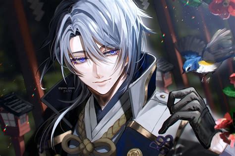 Kamisato Ayato Genshin Impact Drawn By Kiyubuno Danbooru