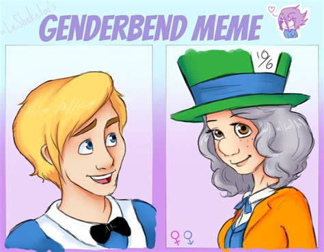 Genderbend Meme By Notthemouse On Deviantart