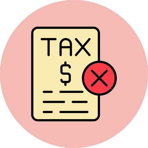 Taxes Vector Icon 31654172 Vector Art At Vecteezy