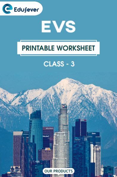 Cbse Class 3 Evs Printable Worksheet In Pdf