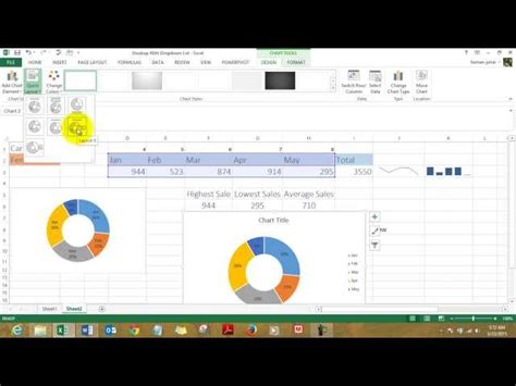 Excel Vlookup With Drop Down Microsoft Excel Tutorial How To Do A