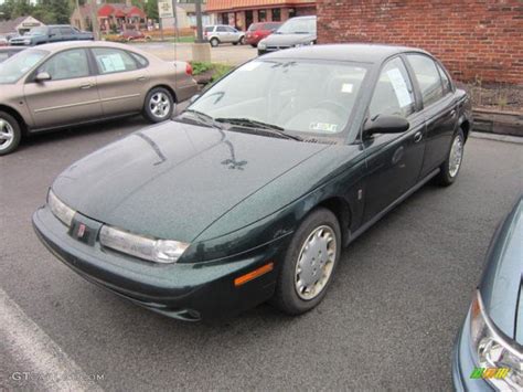 1997 Dark Green Saturn S Series Sl2 Sedan 53665424 Photo 3 Car Color Galleries