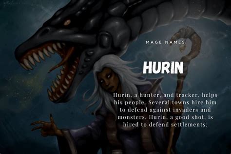 Mage Names With Their Mystical Meanings NamesWolf