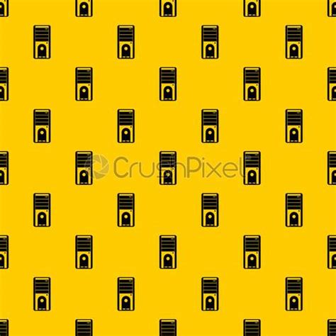 Computer System Unit Pattern Vector Stock Vector 6332389 Crushpixel
