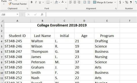 How To Create A Database In Excel The Tech Edvocate