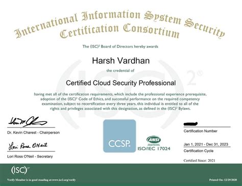 Harsh Vardhan On Linkedin Ccsp Isc2 Cybersecurity Cloudsecurity 63 Comments