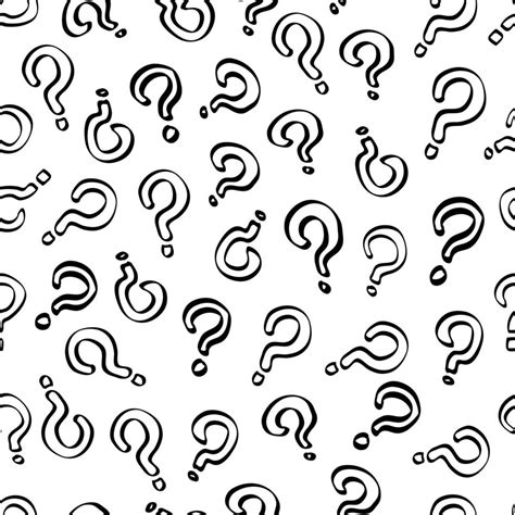 Question Mark Seamless Pattern Background 22010132 Vector Art At Vecteezy