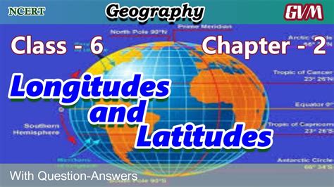 Notes Class Geography Chapter Globe Latitudes And Longitudes Hot Sex Picture