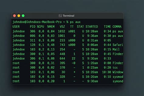 Mastering Macos Process Management Ps Kill And Launchctl Command Guide Osxhub