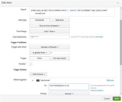 Why Is My Alert Not Triggering Splunk Community