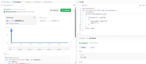 Leetcodechallenge Leetcode Problemsolving Cprogramming Abinaya S