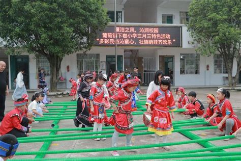 葡萄镇各学校开展三月三活动 民俗 五色 阳朔县