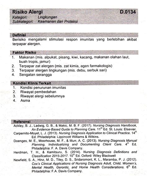 Risiko Alergi Sdki Lengkap