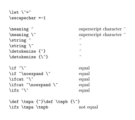 Tex Core Expandable Way To Tell Apart A Character Token And An