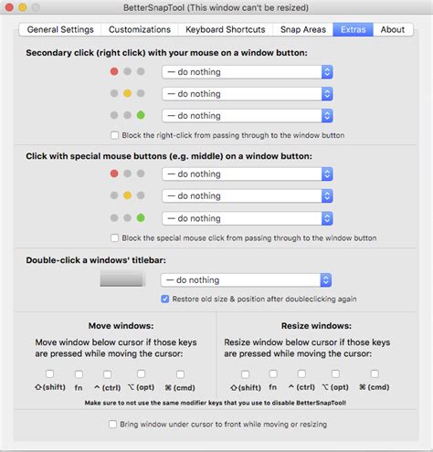 Macos How To Make Double Click On Titlebar Maximize A Window To Fill