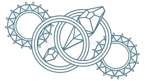 Interlocking Gears And Compass Industrial Innovation Vector Vector Design Generative Ai Stock