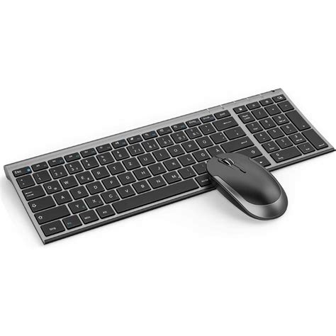 Безжична клавиатура мишка черна Emag Bg