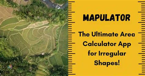 Area Calculator To Measure Irregular Shaped Land