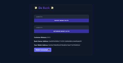 GitHub XLazer Bank Dapp A Decentralised Bank Built On The Ethereum Rinkeyby Testnet