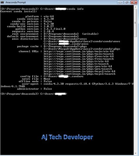 Anaconda Command Prompt