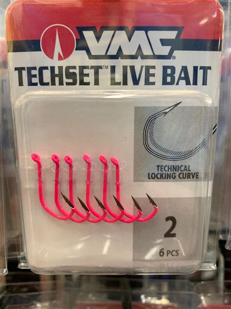 Vmc Techset Live Bait Hooks Dakota Angler