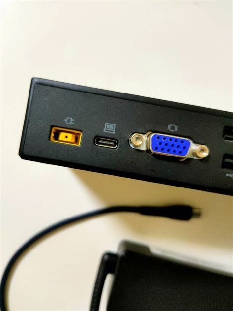 Thinkpad Usb C Dock Docking Hub Type C Connector With 90w Power Supply And Cable Ethernet