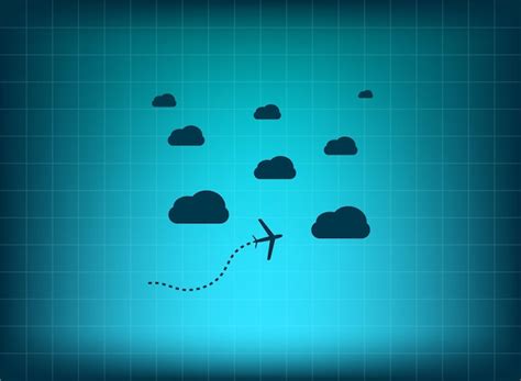 와이파이 액세스 기호 파란색 배경에 터 일러스트레이션 프리미엄 벡터