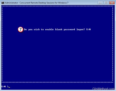 Enable Concurrent And Remote Desktop Connections On Windows 7 Home Premium