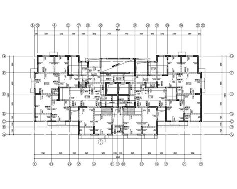 24层高层住宅剪力墙结构施工图（cad） 混凝土结构施工图 筑龙结构设计论坛