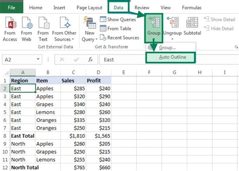 How To Create Group To Collaps And Expand In Excel In Easy Steps