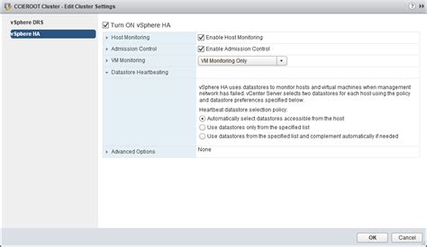 VMware High Availability Root