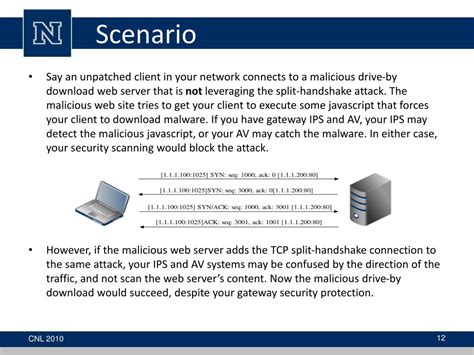 Ppt Tcp Split Handshake Attack Powerpoint Presentation Free Download Id3375489