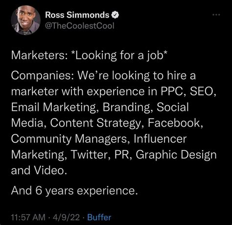 Niyati Shah On Linkedin Rosssimmonds Thoughts Marketing Hr Hiringprocess Digitalmarketing