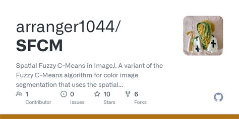 GitHub Arranger SFCM Spatial Fuzzy C Means In ImageJ A Variant Of The Fuzzy C Means