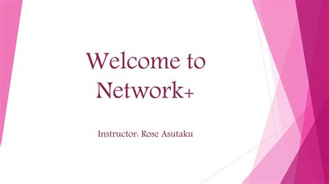 CompTIA Network Lesson PPTX