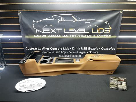 1970 1981 Pontiac Firebird Center Console Tan Automatic With Leather