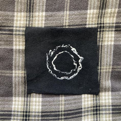Black I Hate Sex Circle ThinkingPatch Depop