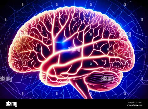 digital neural network brains perfect for tech processes neural