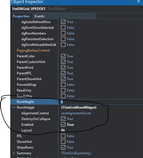 Help With RowControl Of UniDBGrid1RowExpand General UniGUI Discussion Forums