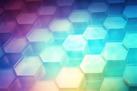 Premium Ai Image Abstract 3d Geometric Pattern Background With Copy Space