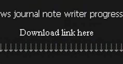 Windows Journal Note Writer Progress Dialog Imgur