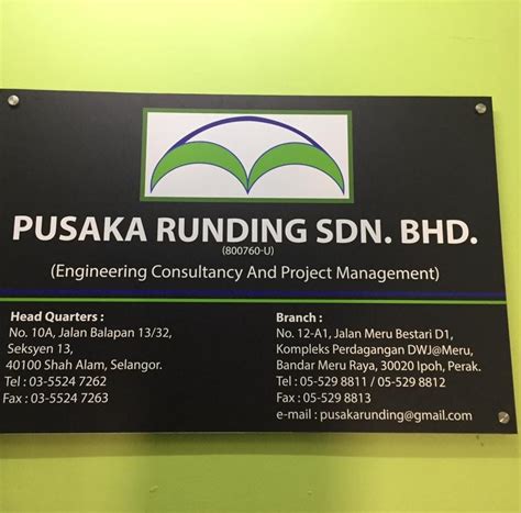 Pusaka Runding Sdn Bhd Ipoh
